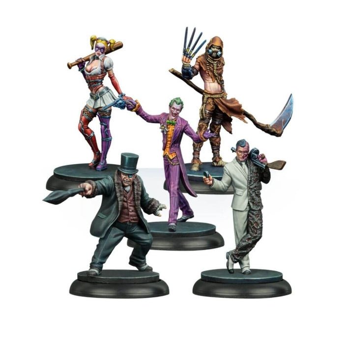 Batman Miniature Game Arkham Asylum Super Villains